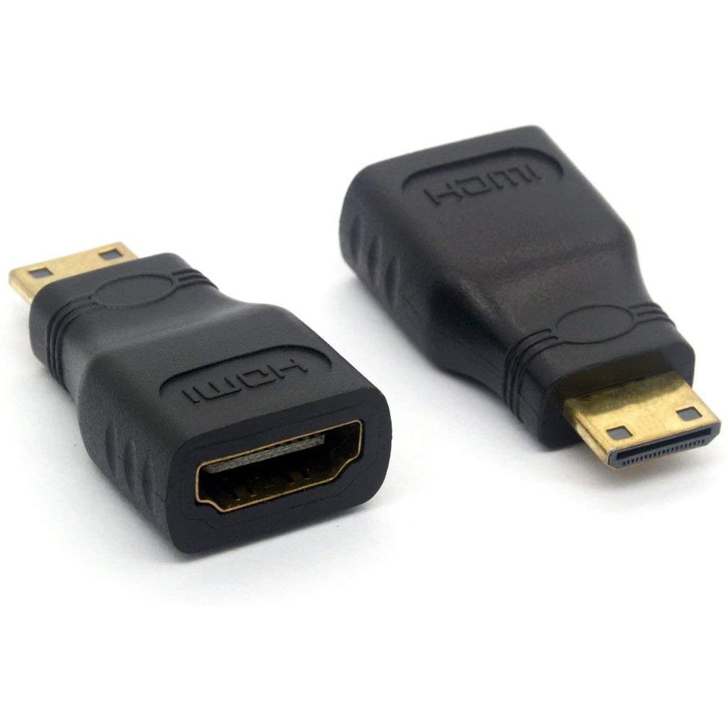 Mini HDMI port to a standard HDMI Adapter | Shopee Singapore