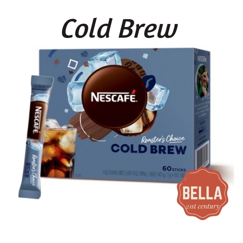 Nescafe Cold Brew Ice Dutch Coffee 1g x 60p from Korea | Shopee Singapore