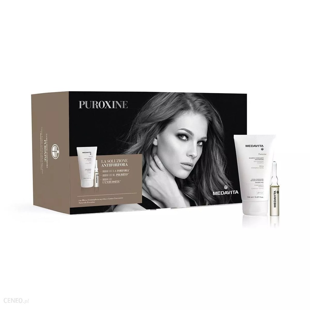 Medavita Puroxine The Anti-Dandruff Solution Set for All Hair Types ...