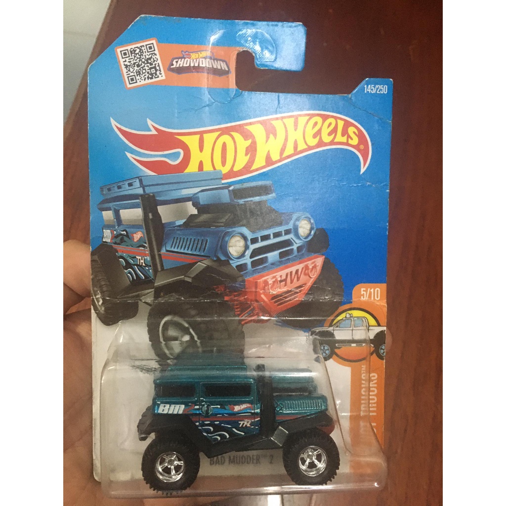 Hotwheels Super Treasure Hunt Bad Mudder 2 (Rubber Wheels) | Shopee ...