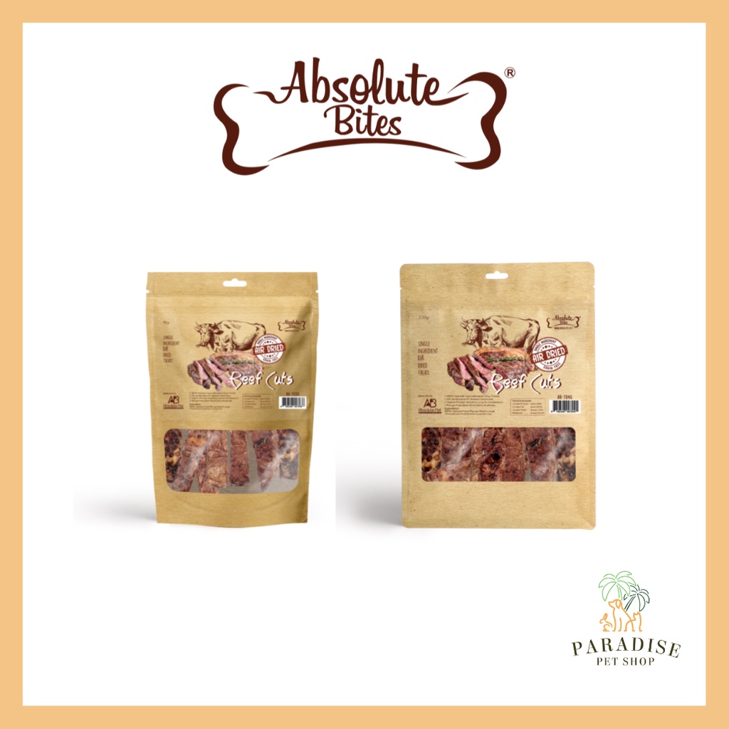Absolute Bites Air Dried Beef Cuts 90g/220g | Shopee Singapore