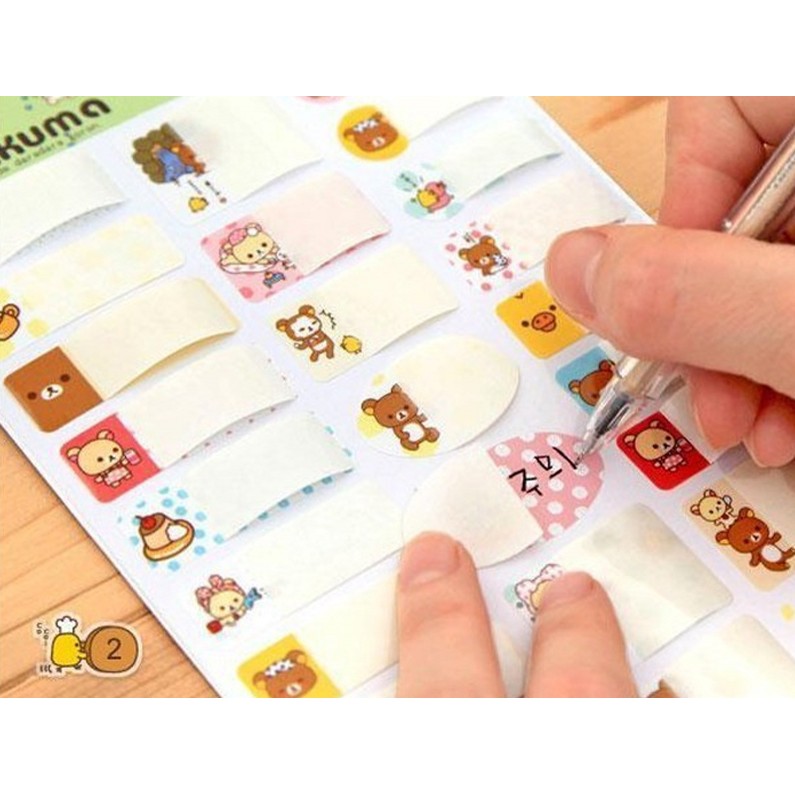 Write-On Waterproof Labels (3pcs per set) | Shopee Singapore