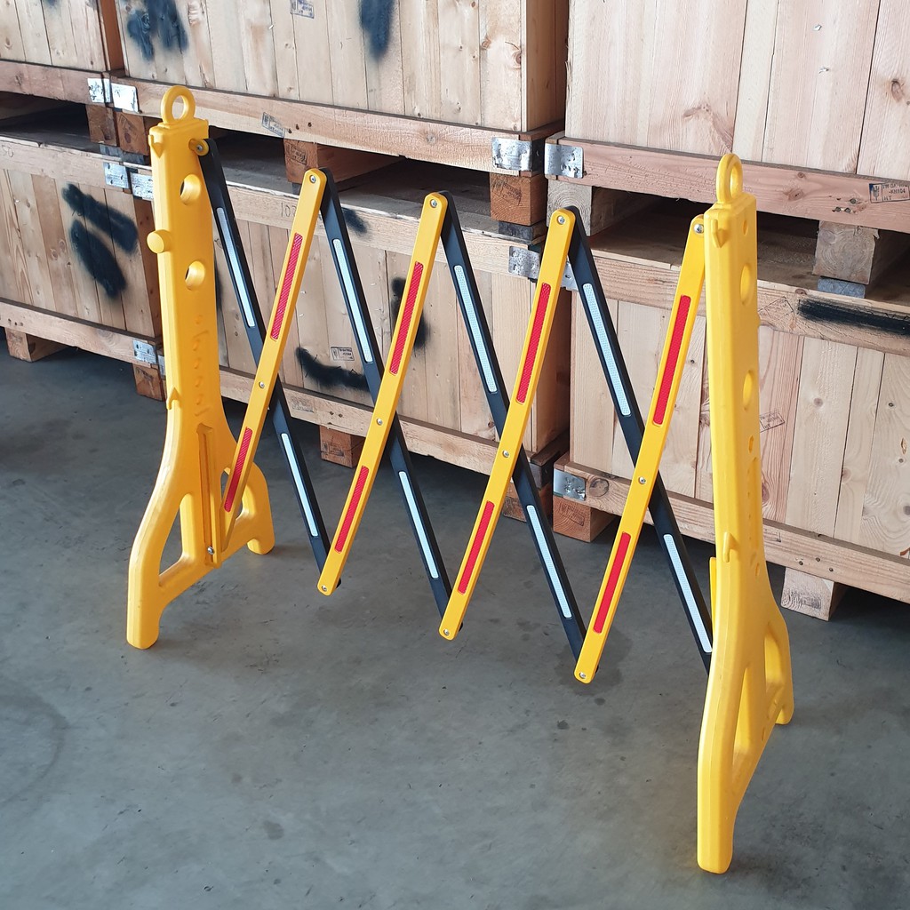Road Barrier Folding Road Block Portable Road Work Barrier | Shopee ...