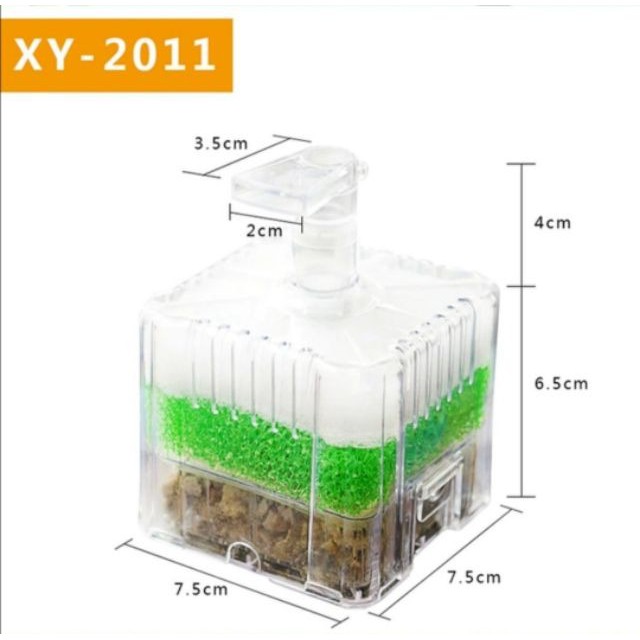 XINYOU XY Series xy 180 280 380 2835 2836 Aquarium Fish Tank Single Sponge Filter | Shopee Singapore