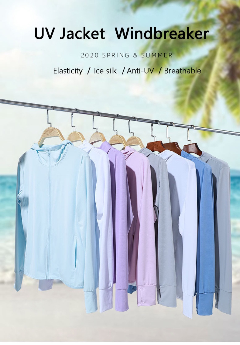 Couple windbreaker outdoor sun protection jacket sun protection ...