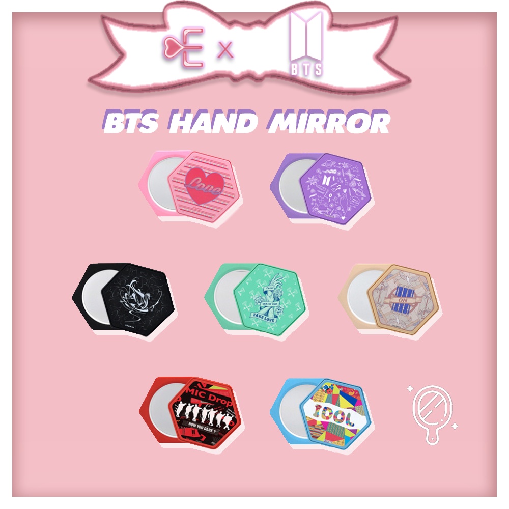 [BTS MIRROR] BTS Music Theme Magic Hand Mirror #ON/#BLACK SWAN/#FAKE ...