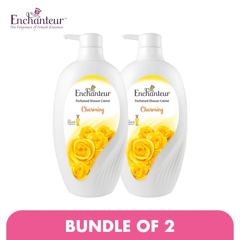 [Bundle of 2] ENCHANTEUR Shower Crème – Charming 650ml [Body Wash ...