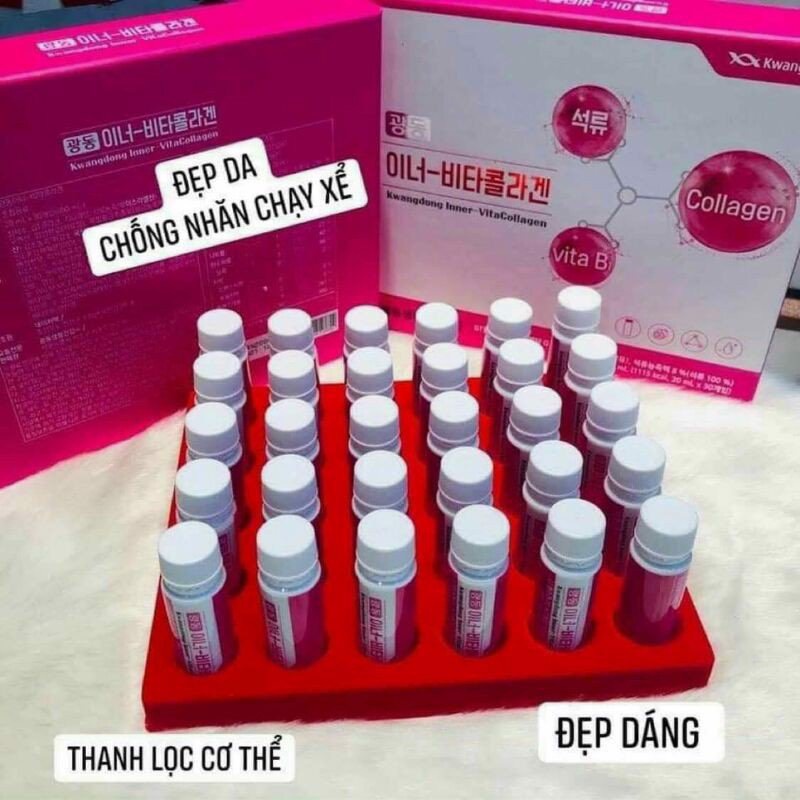 Kwangdong Inner Collagen Drink - Vita Premium Korea, Box Of 30 Tubes x ...