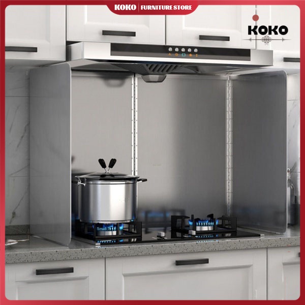 Kitchen Oil Baffle Gas Stove High Temperature Resistant Stainless Steel ...