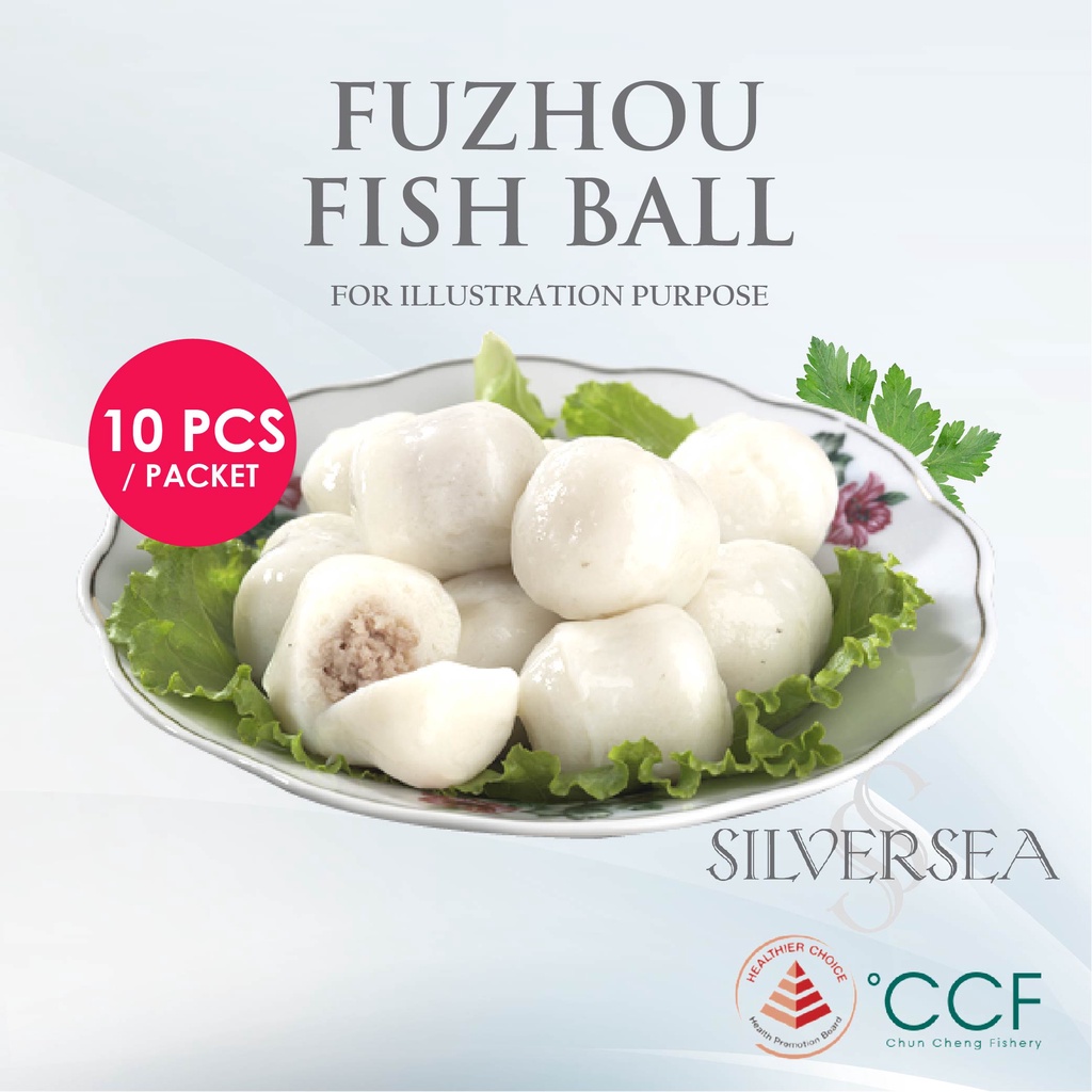Silversea - Fuzhou Fish Ball [10 Balls/Packet] Fresh Frozen Food ...