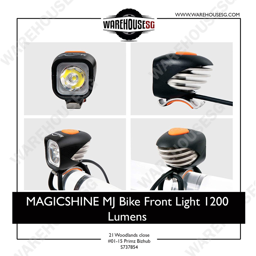 MAGICSHINE MJ Bike Front Light 1200 Lumens #0114 | Shopee Singapore
