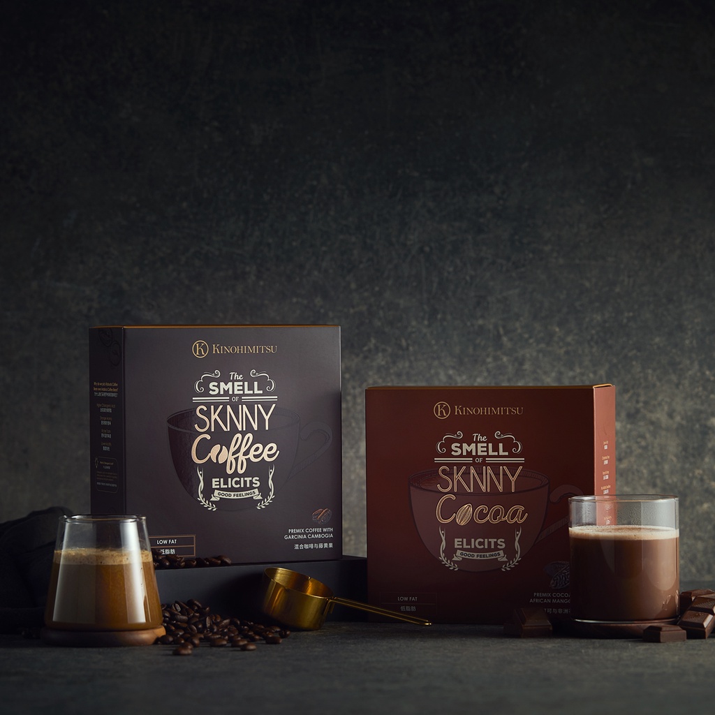 [Mix & Match] Kinohimitsu SKNNY Coffee/SKNNY Cocoa - Help Detoxify, Low ...