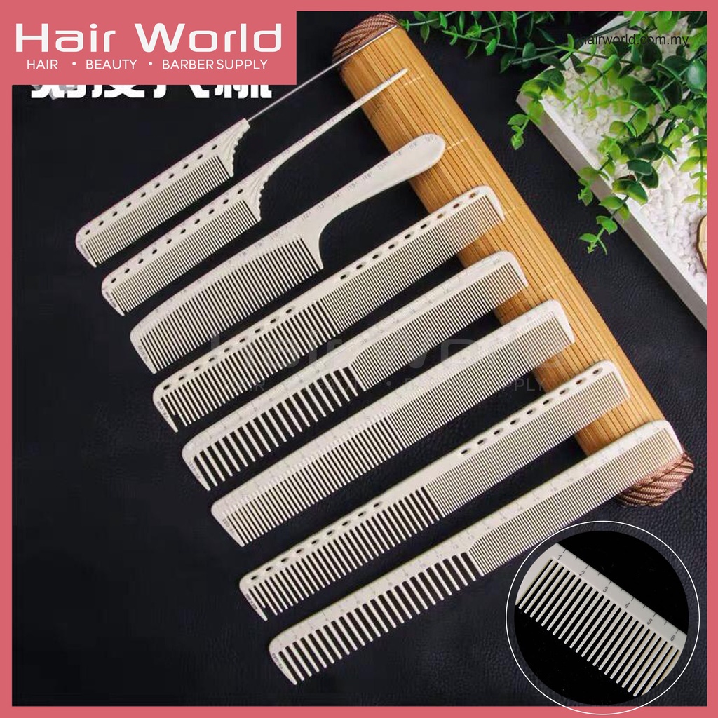 WHITE ANTI-STATIC COMB (ONE PCS) | Shopee Singapore