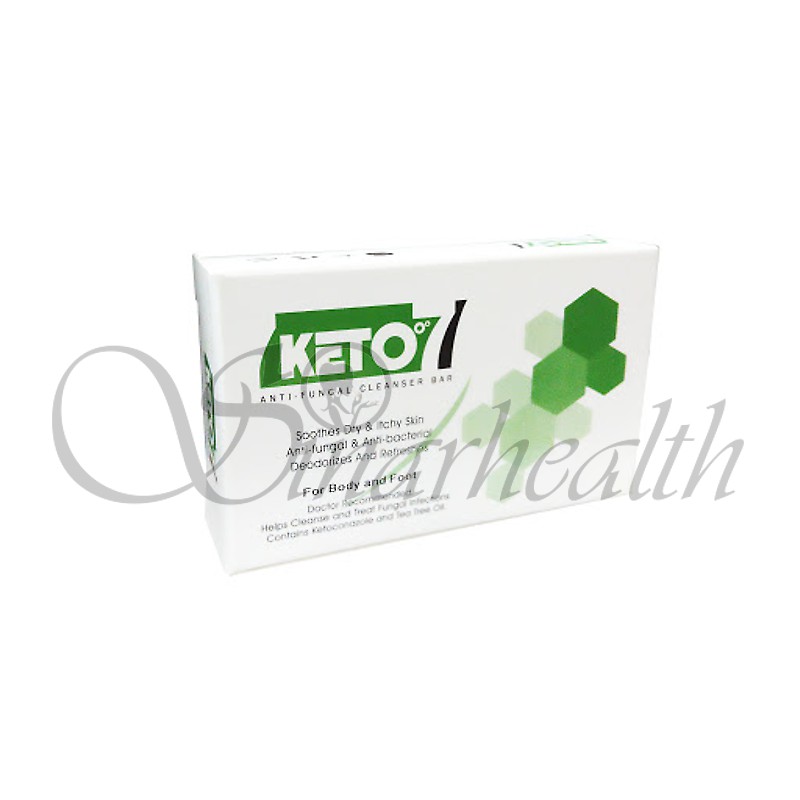 Dr Forster Keto 7 Anti-fungal Soap Bar 75g | Shopee Singapore