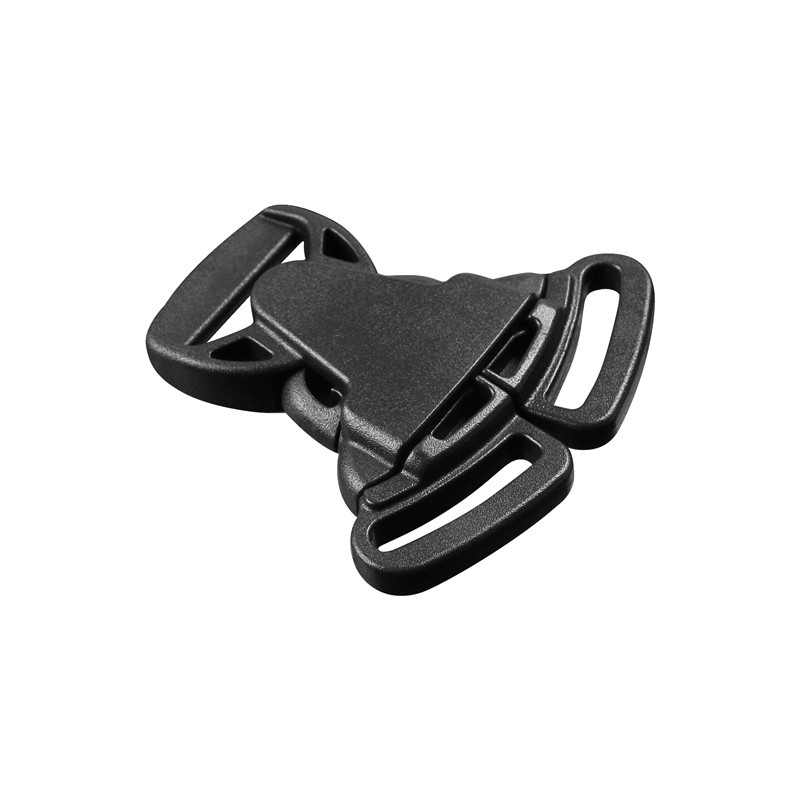 25mm 3 Way Three Point Side Release Buckle Quick Plastic Black Baby ...