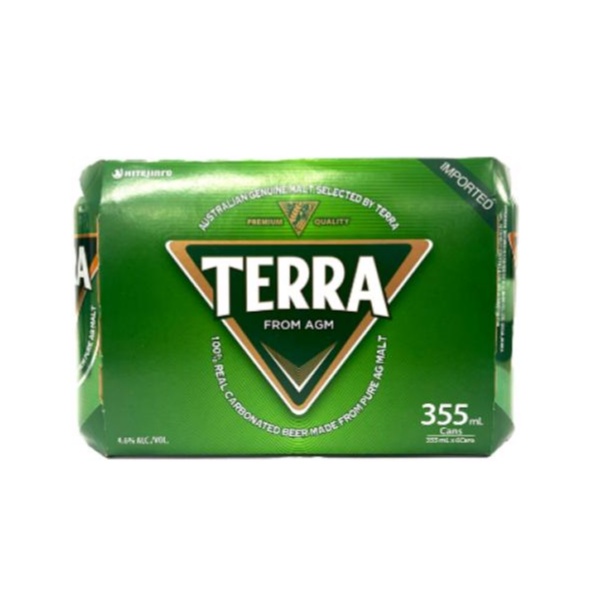 Terra Premium Korean Malt Beer, 355ml Can 6s | Shopee Singapore