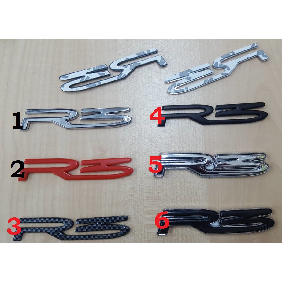 Proton R3 EMBLEM LOGO FOR PROTON NEO , SATRIA , WIRA , PERSONA , SAGA ...