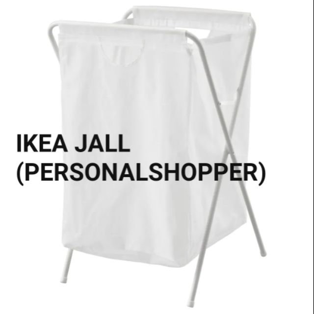 IKEA JALL white laundry basket 70L bag laundry | Shopee Singapore