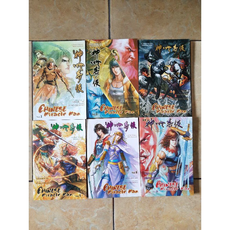 Komik Chinese Miracle Man Fullset 1-6 End by Wen Rui An & Fung Chi Ming ...