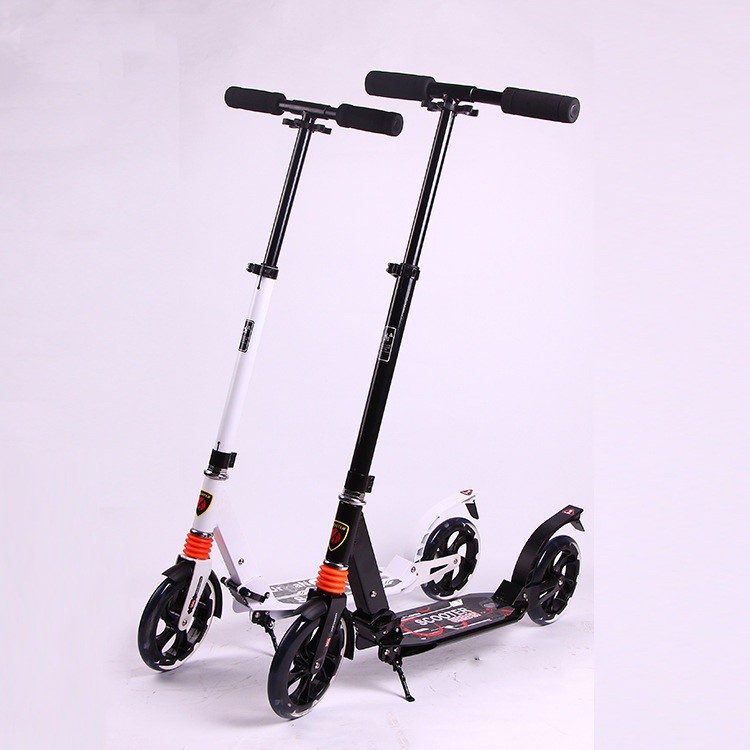 [ECOMALL] Premium Foldable and Adjustable Full Suspension Adult Scooter ...