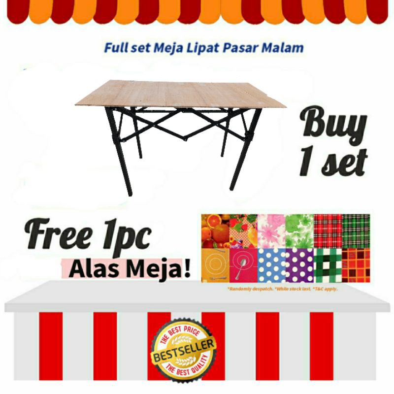 Multipurpose Folding Table Legs, Night Market Folding Tables, Farmer ...