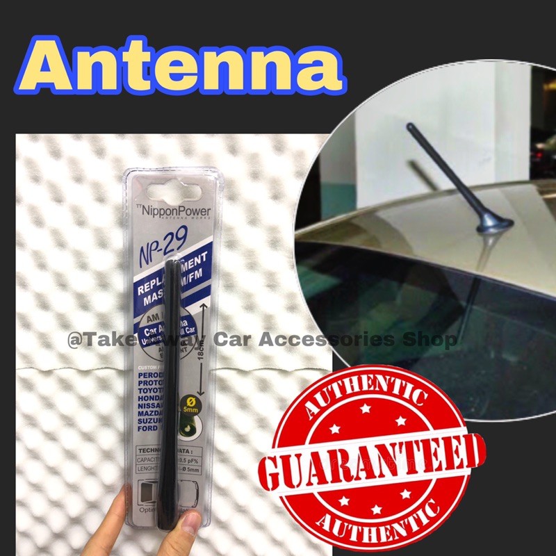 Car Roof Nippon Power Replacement CAM / FM Radio Antenna NP-28 NP-29 Perodua Myvi Proton Waja ...