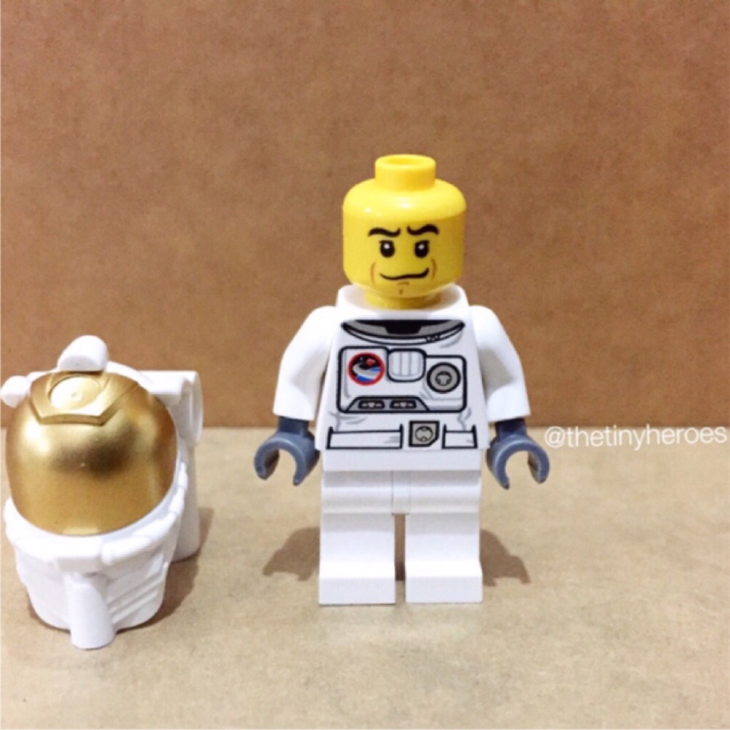Lego astronaut - Minifigure by @Thetinyheroes | Shopee Singapore