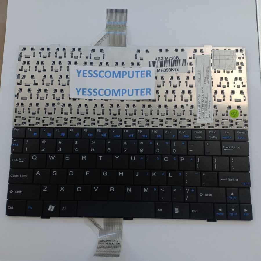 Axioo M720 Laptop Keyboard | Shopee Singapore