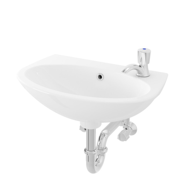 Toto Sink - Wash Basin White LW246J Body Only (Go-send) | Shopee Singapore