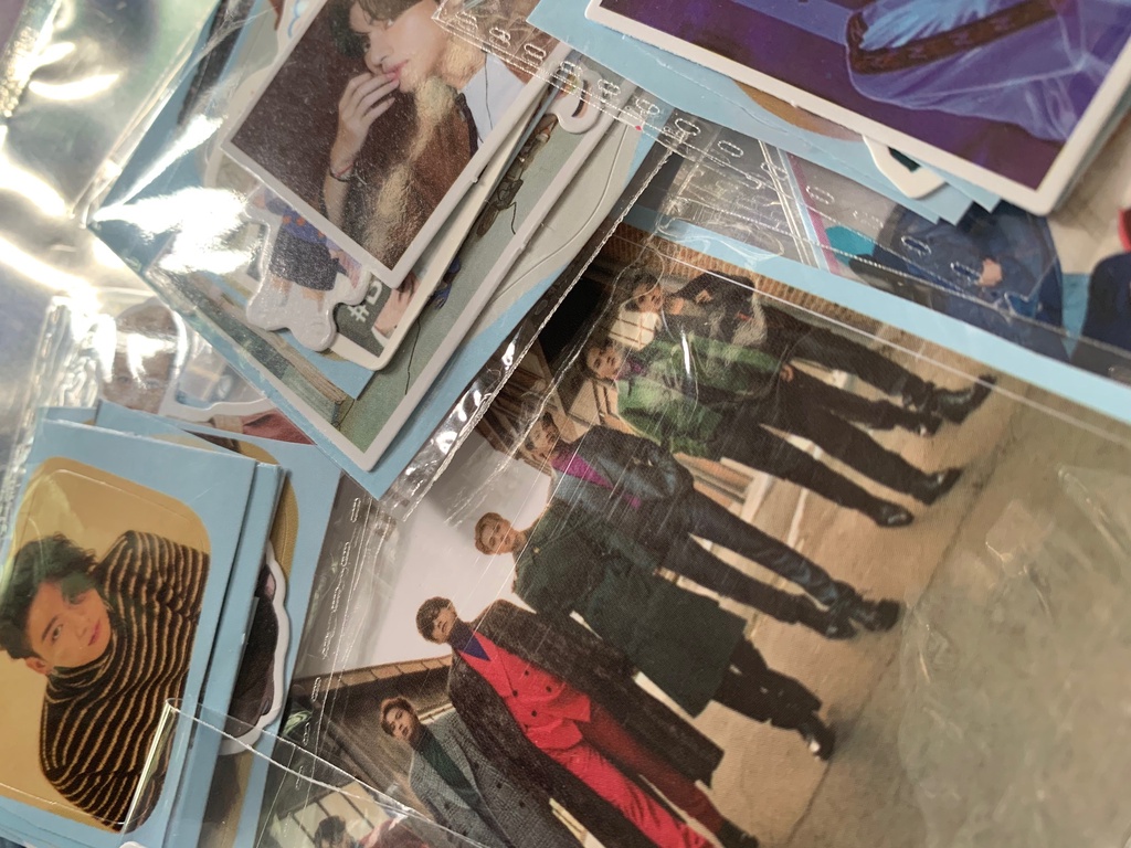 KPOP DECO STICKER PACK WATERPROOF FANSUPPORT BUJO SCRAPBOOKING ...