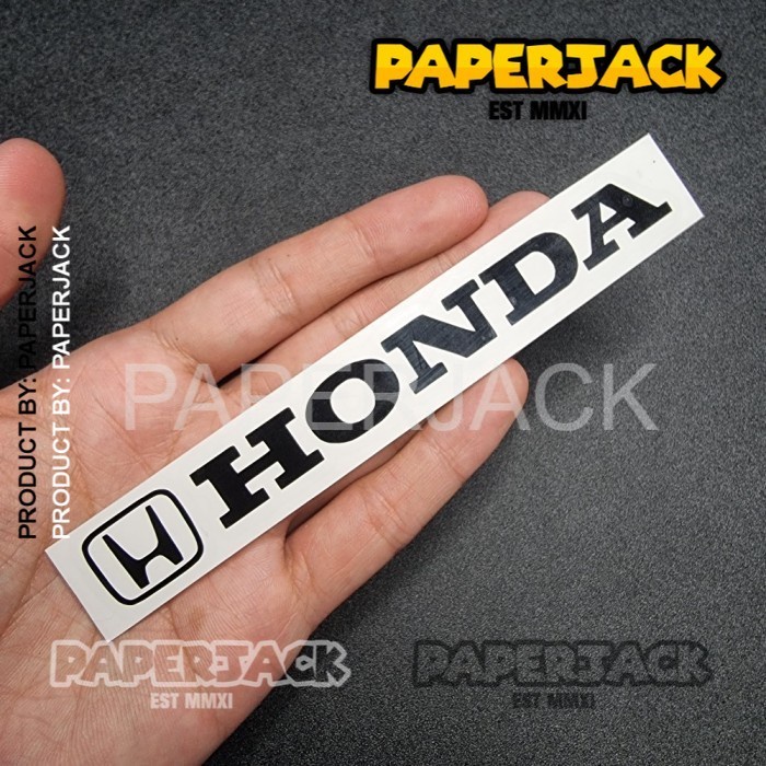 Sticker CUTTING DECAL DOOR HANDLE Car LOGO HONDA WATERPROOF STICKER ...