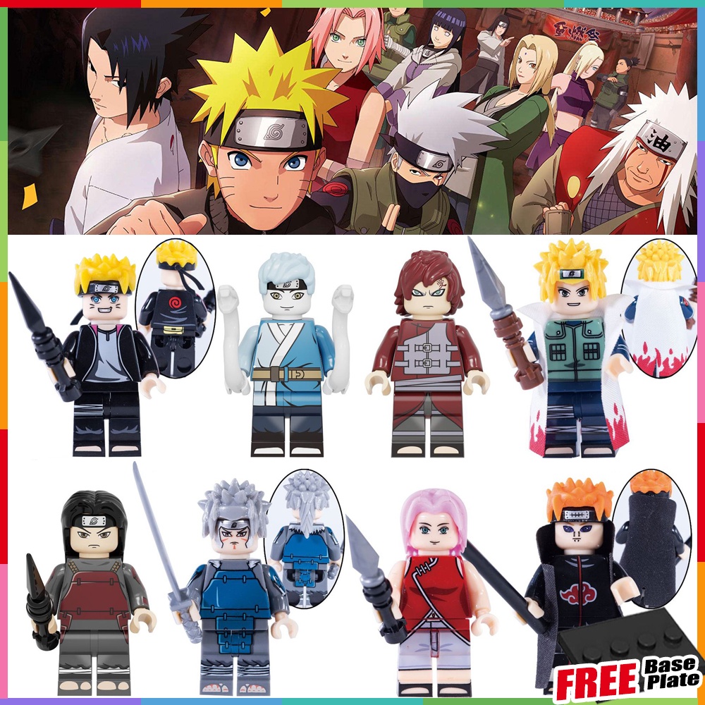 New Boruto Minifigures Naruto Uzumaki Boruto Mitsuki Gaara Namikaze