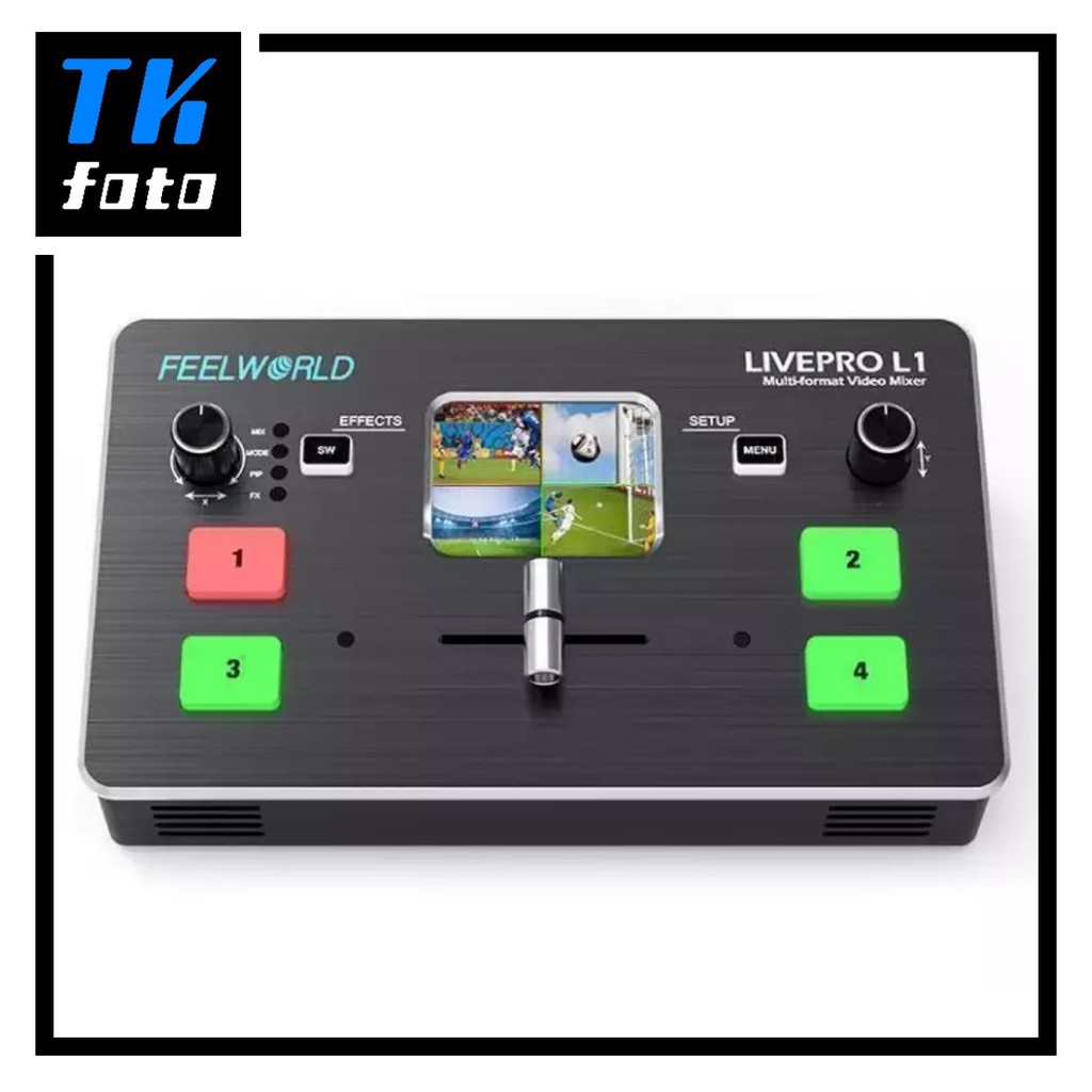 Feelworld LIVEPRO L1 Multi-format Video Mixer | Shopee Singapore