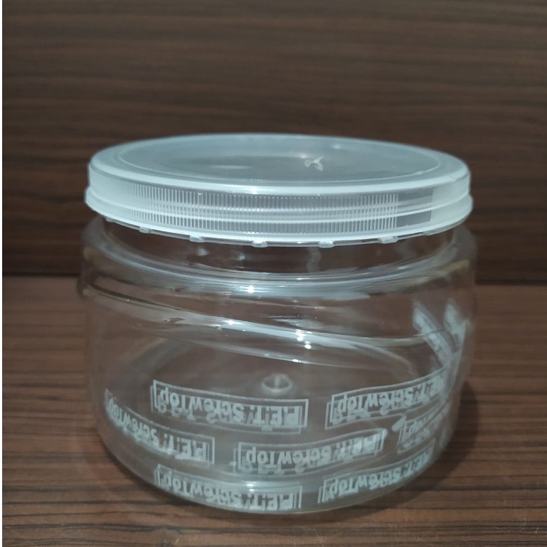 Kuda-a Type Clear Plastic Jar / PAT ScrewTop / Jar / contains 1 dozen ...