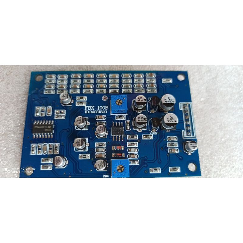 Anti-howling circuit for mechanical reverberation model number 2020 (SL ...