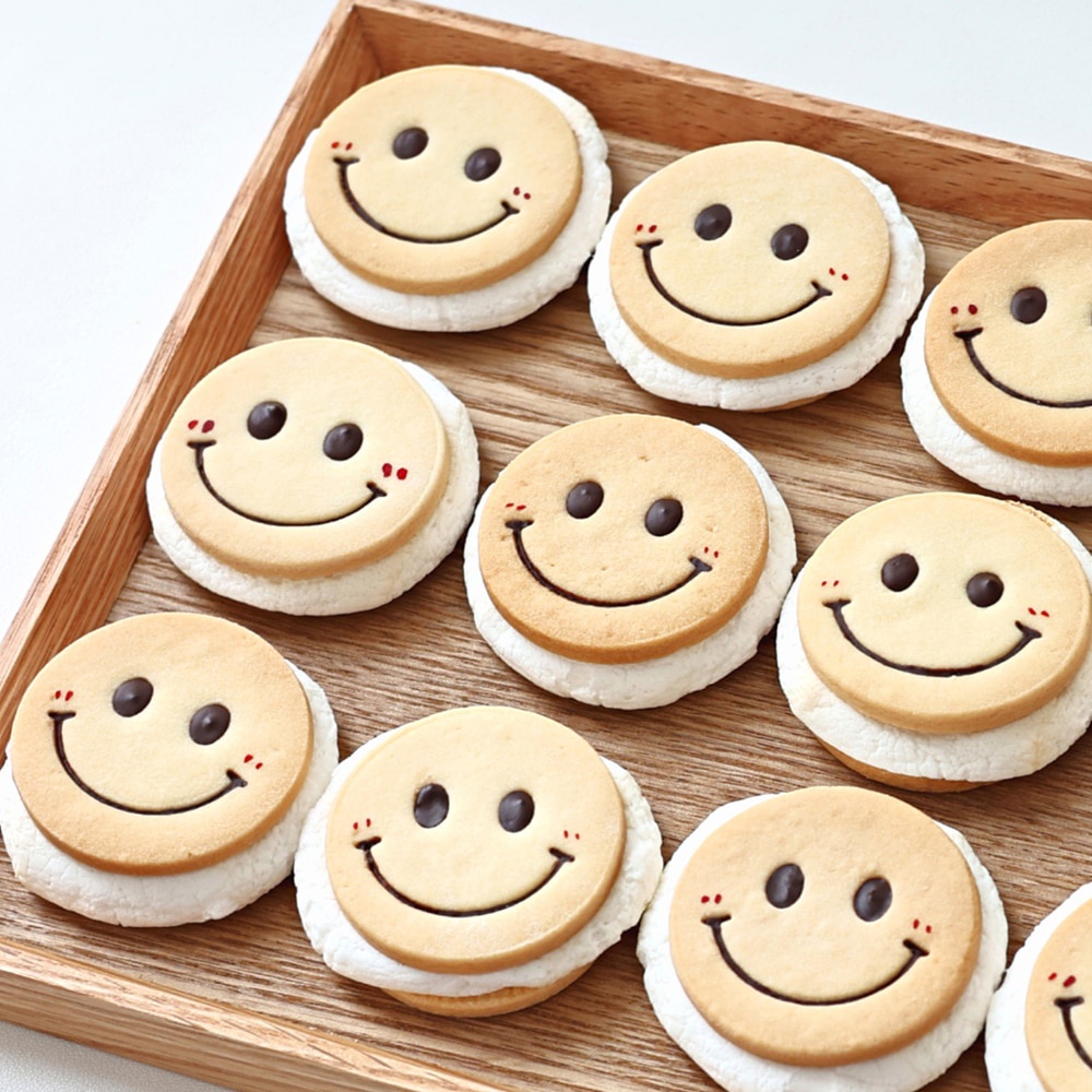 In stock Smiley Bisucit Mould Cookie Cutter Elevated Version Cute ...