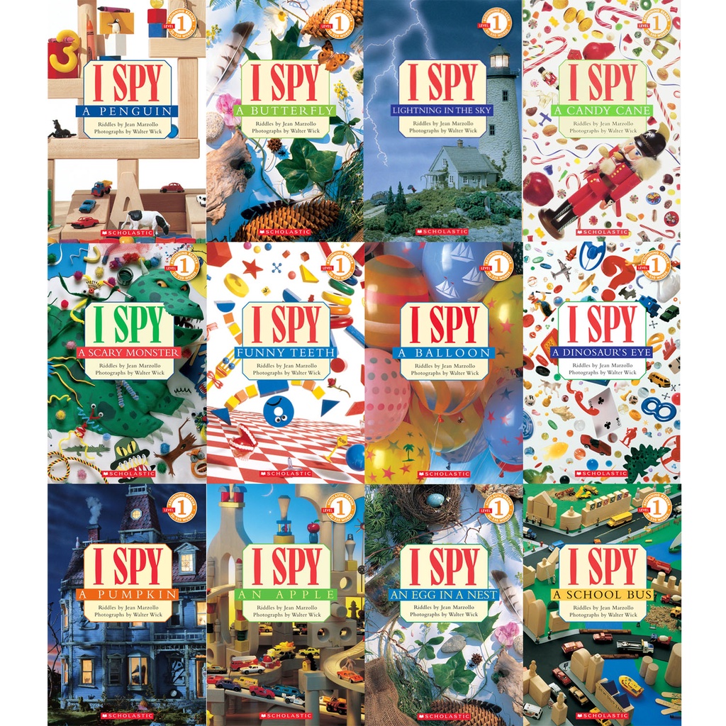 ((SR-L1) I Spy Series Reader Scholastic Readers English Graded [Goethe ...