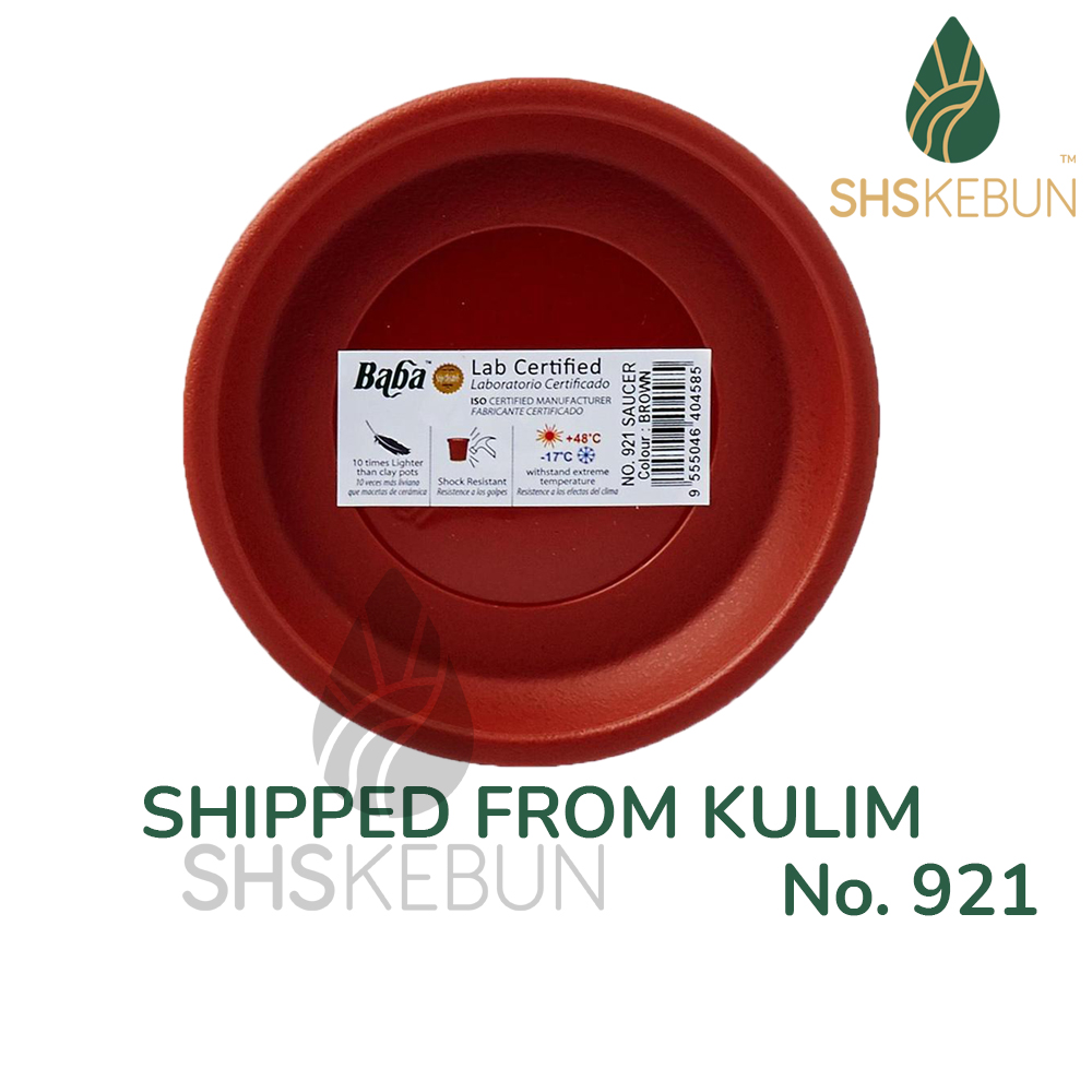 BABA 13.5cm Saucer Pot Plate BI-921 Lapik Pinggan Pasu Bunga Plastik ...