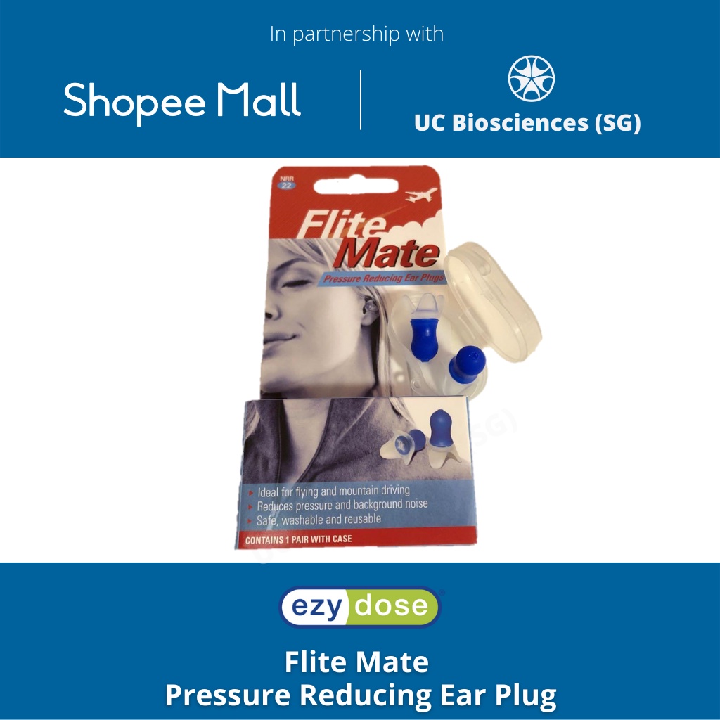 Ezy Dose® Flents® Flite Mate Pressure Reducing Ear Plugs | Shopee Singapore