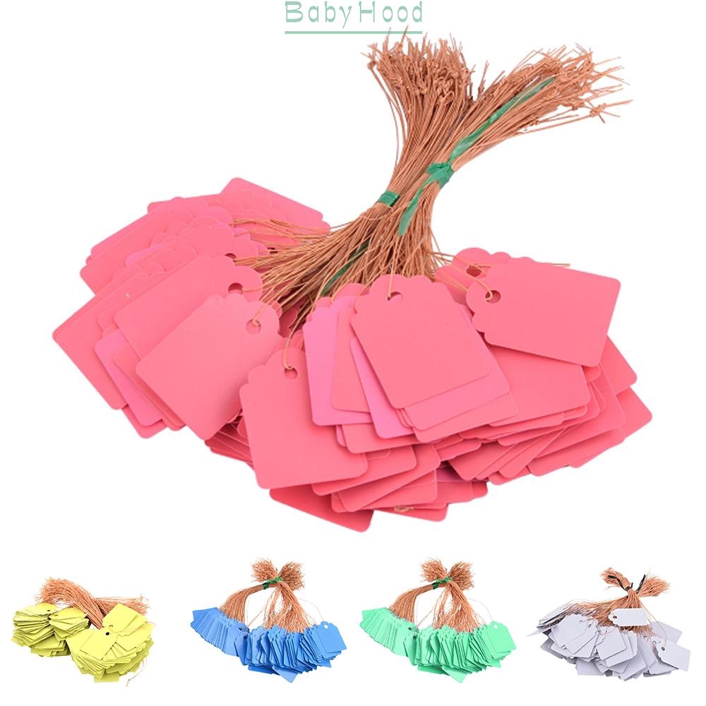 100PCS Waterproof Plastic Label Sign Gardening Plant Hanging Tags Multi ...