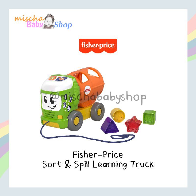 Fisher Price Sort and Spill Learning Truck | Shopee Singapore