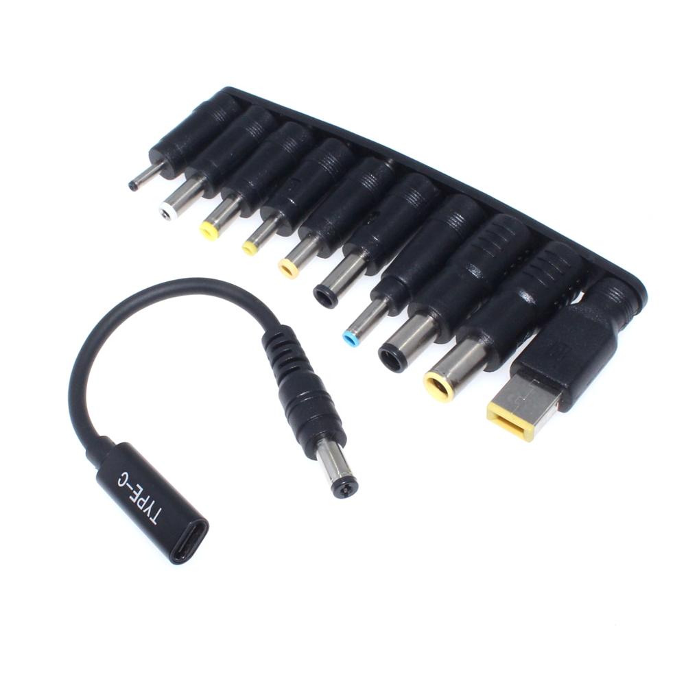 65W Type C Laptop Power Adapter Connector Plug USB Type C to Universal ...