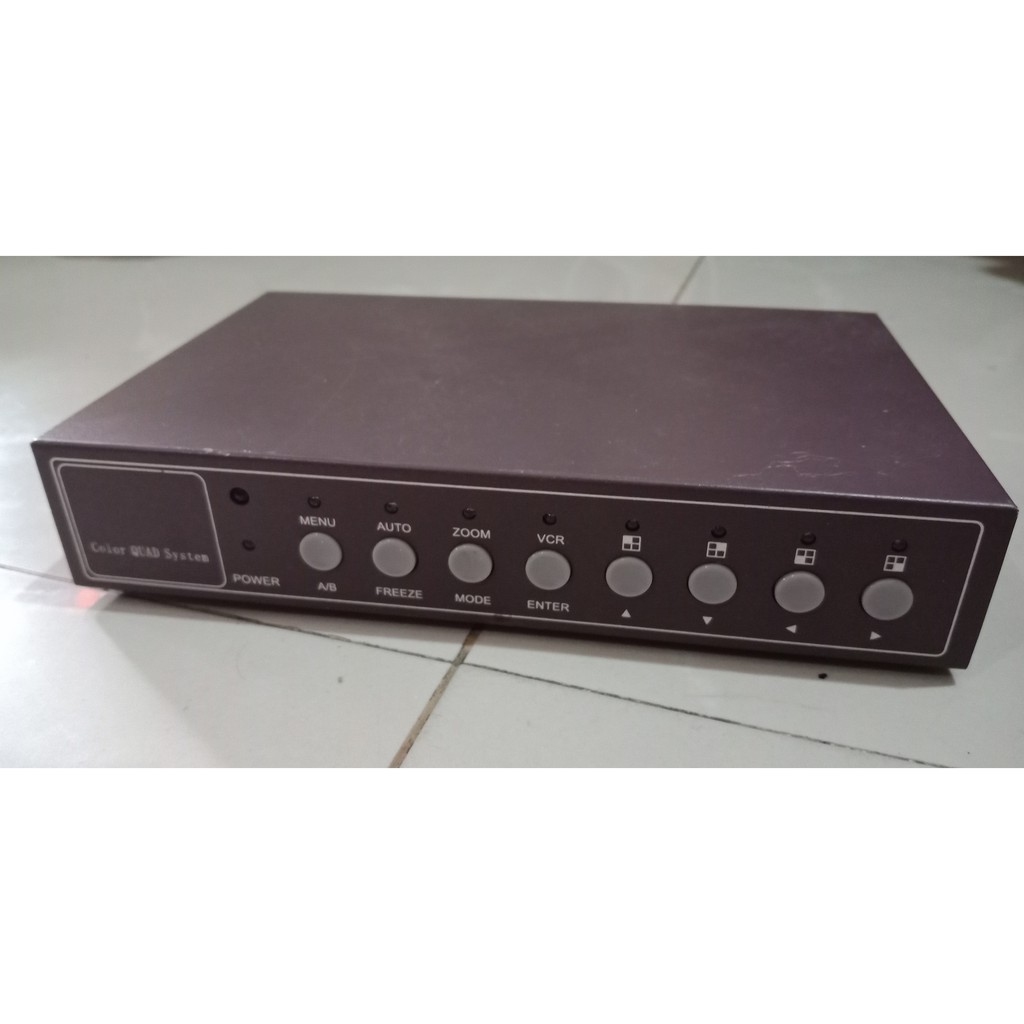 Cctv Color Quad Processor Quad Multiplexer CCTV Quad Screen Splitter ...