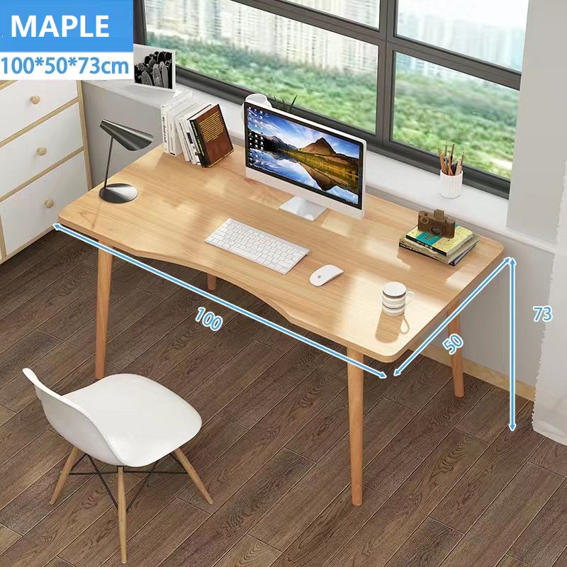 [🔥SG Ready Stock] 60/80/100x40/50cm Nordic Study Table Laptop Home ...
