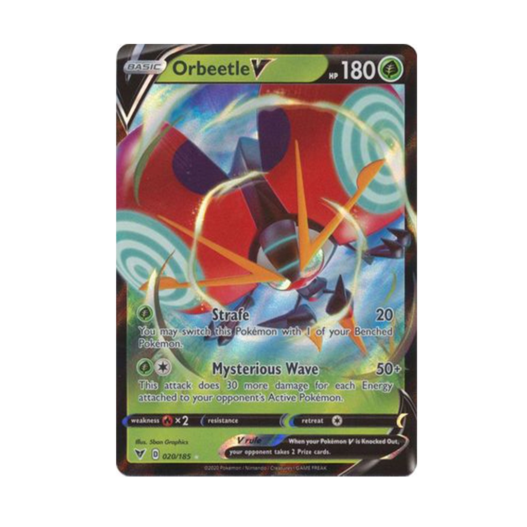 Pokemon - Orbeetle V (020/185) Card (Vivid Voltage) | Shopee Singapore