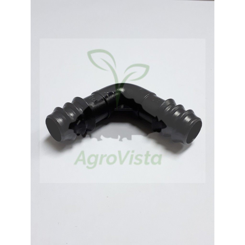 16mm Elbow 90 / Penyambung Polypipe (10 pcs or 100 pcs) LDPE Pipe Poly ...