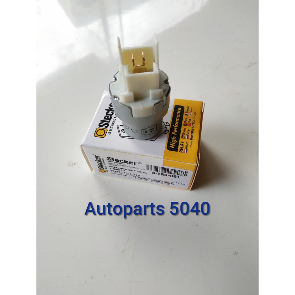 Round Light Relay 12Volt 3 Legs Kijang Super Grand Rino Taft Gt ...
