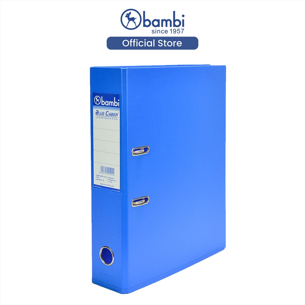 Bambi PVC Lever Arch File FC/F4 75 mm (3 inch) – 1010 | Shopee Singapore