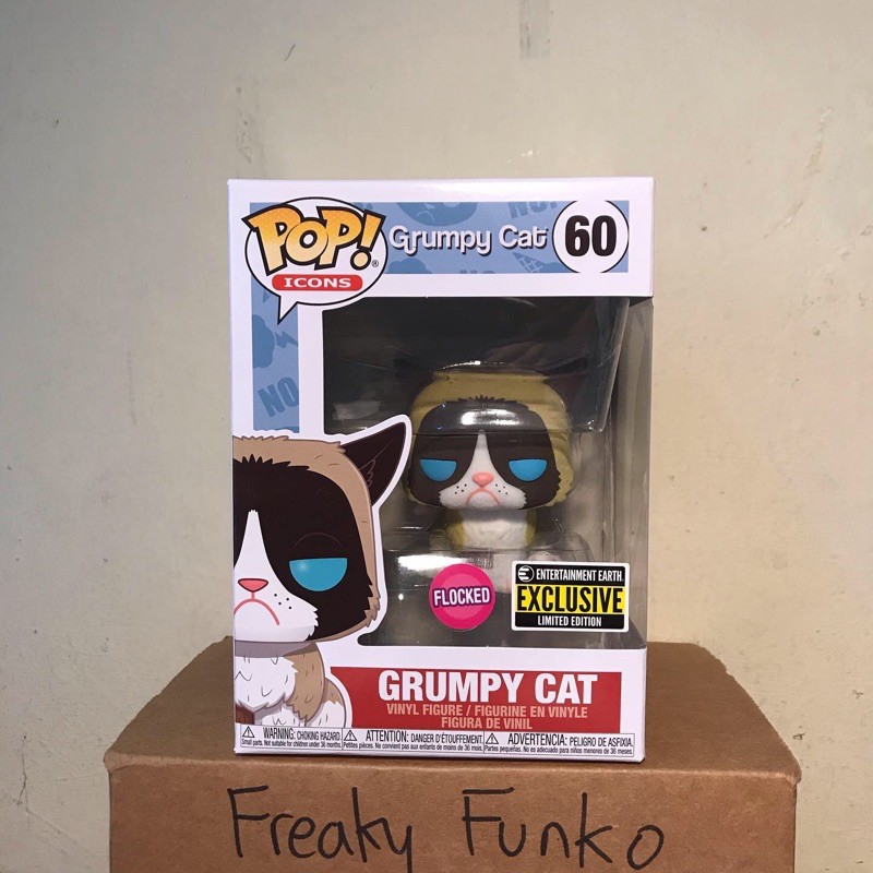 funko grumpy cat (flocked) | Shopee Singapore