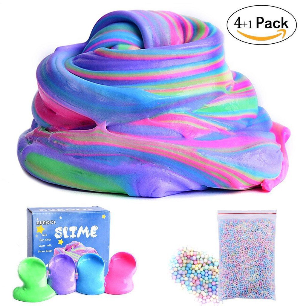 7 OZ Floam Slime Putty with Cool Textures Super Soft Stress Relief Toys ...